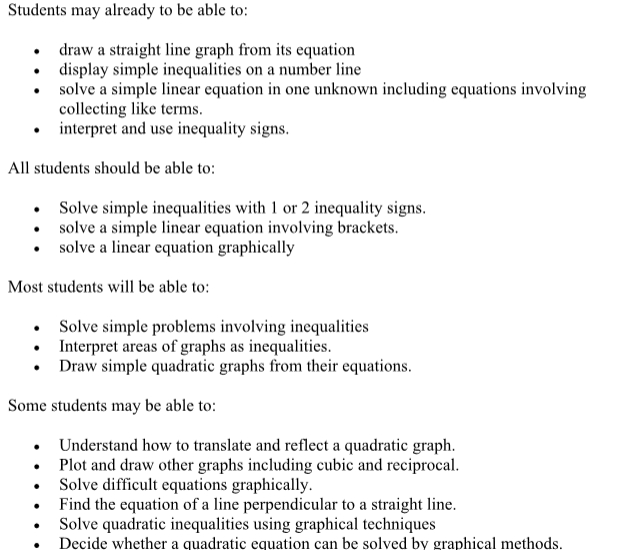 Year 9 Unit 11 graphs | bispmaths